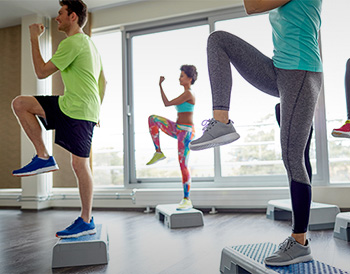 Cours de Fitness : Step